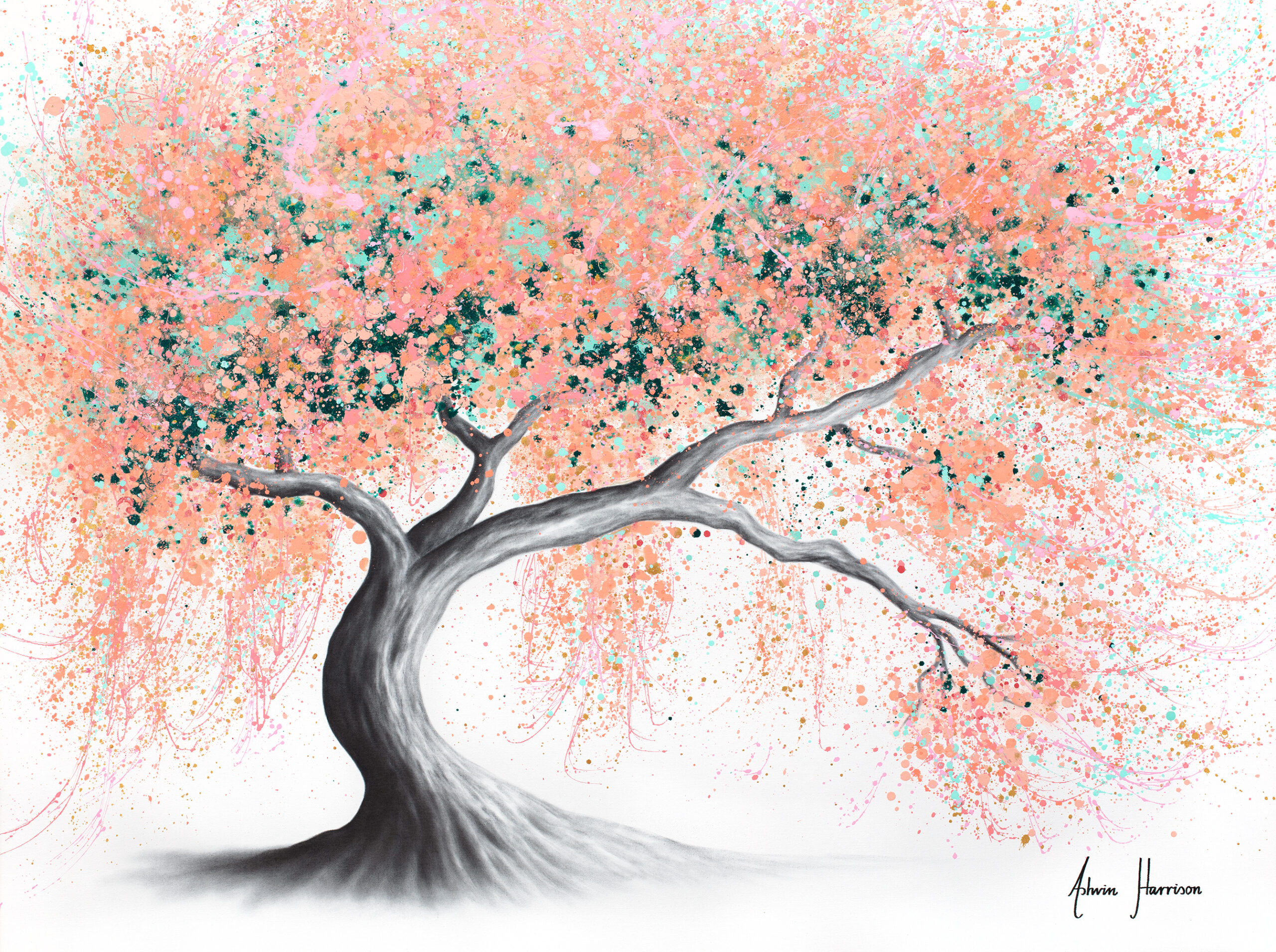 Peach Tree Art