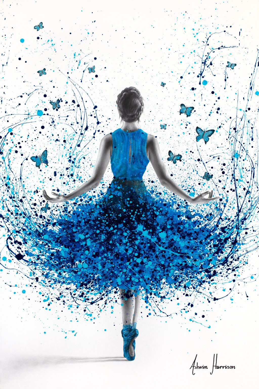 Butterfly Ballerina | Original Art | Ashvin Harrison