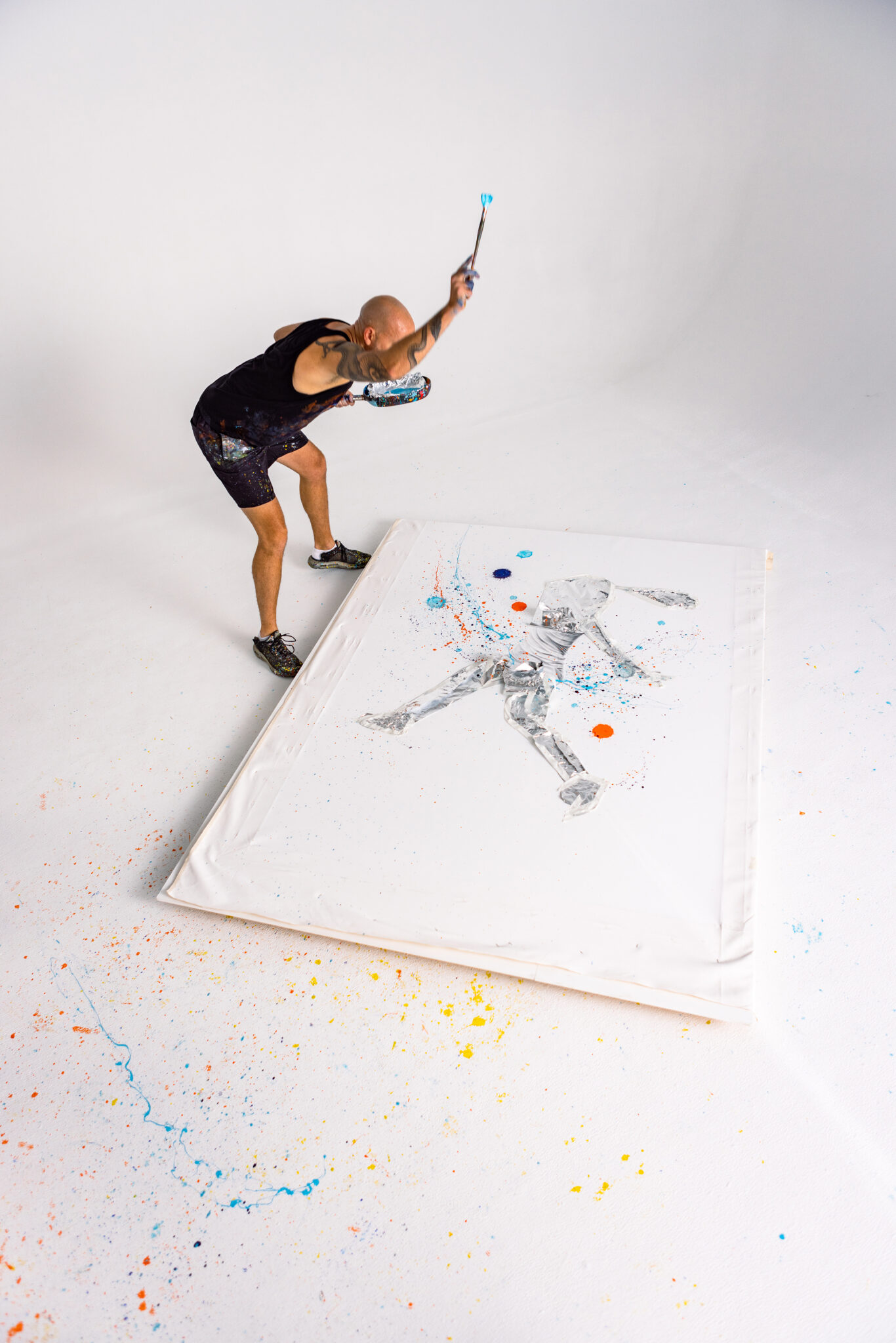 Ash Barty and Ashvin Harrison | Original Australian Art | Ashvin Harrison