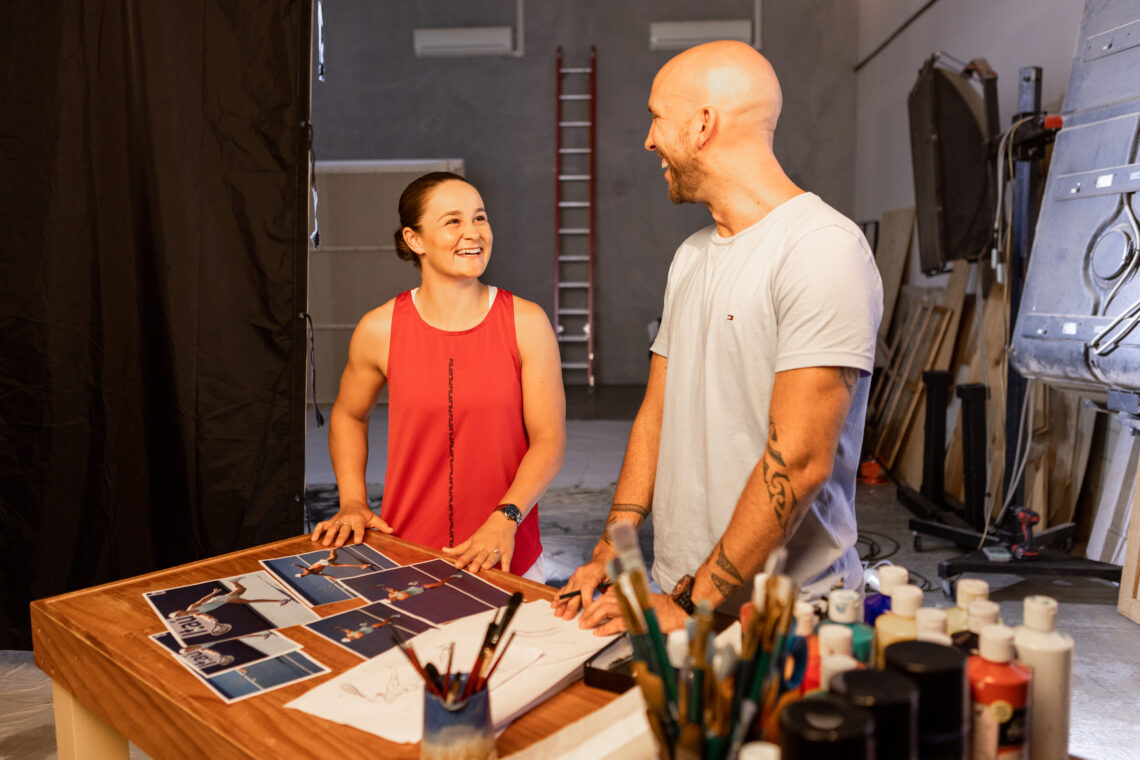 Ash Barty | Original Australian Art | Ashvin Harrison