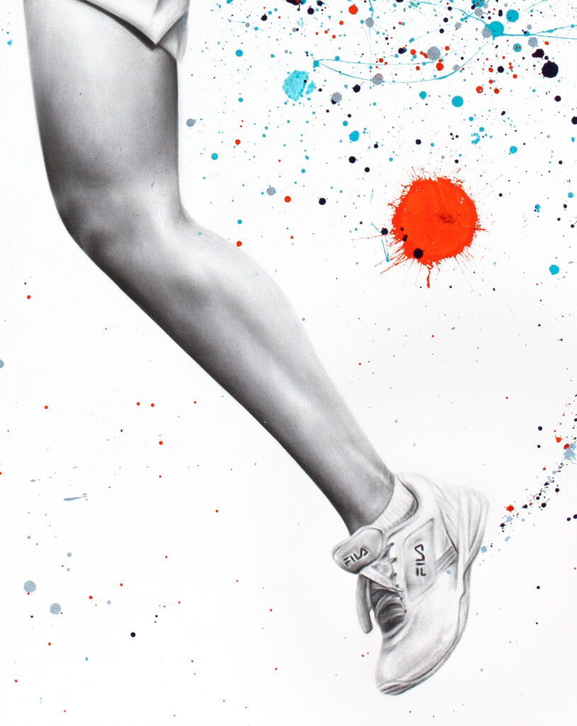 Ash Barty | Original Australian Art | Ashvin Harrison