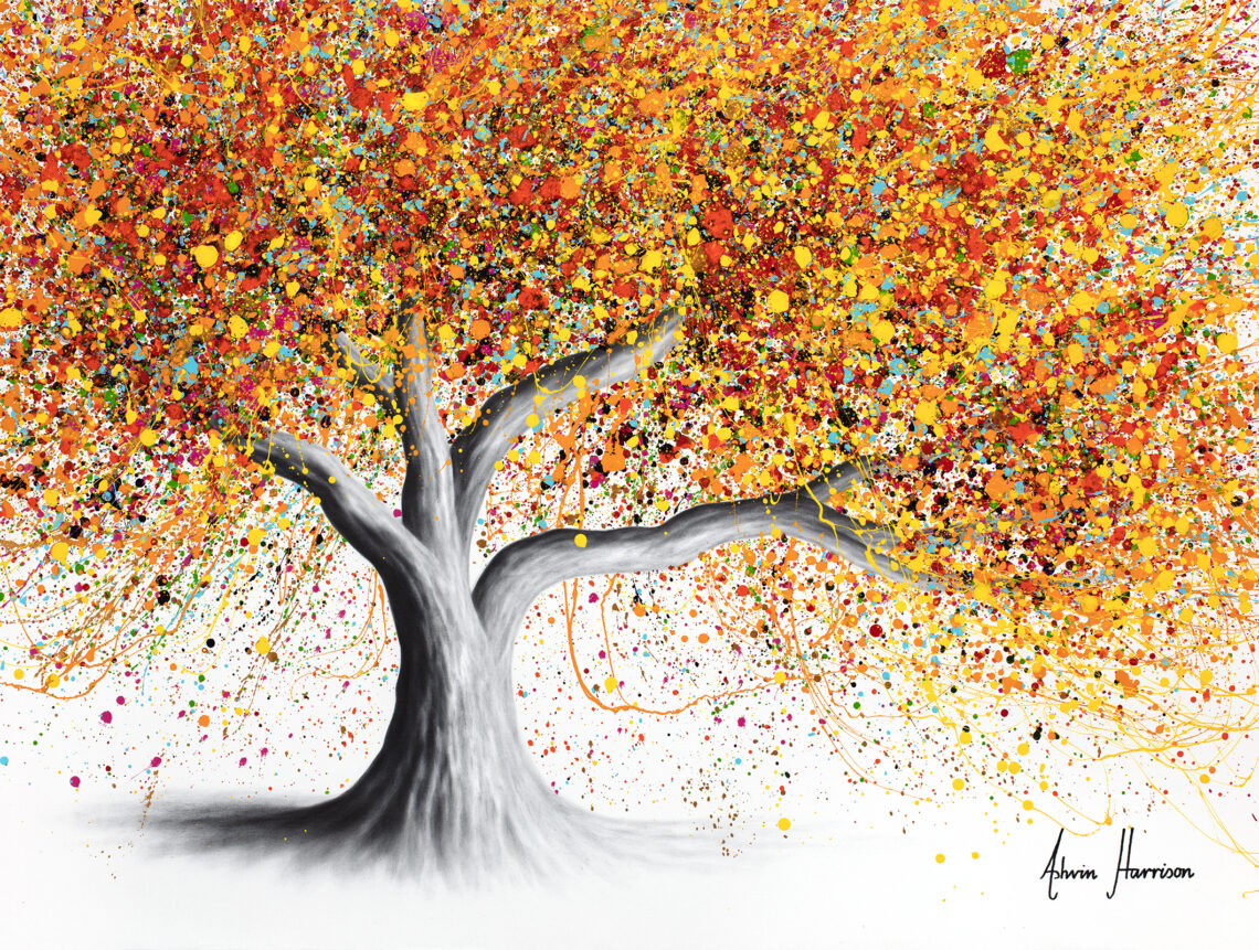 Tree Art For Sale- Large Paintings Express Shipped WorldWide