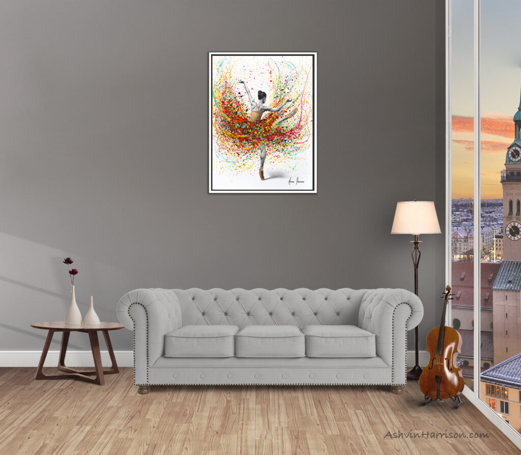 Spring Passion Dance | Original Australian Art | Ashvin Harrison