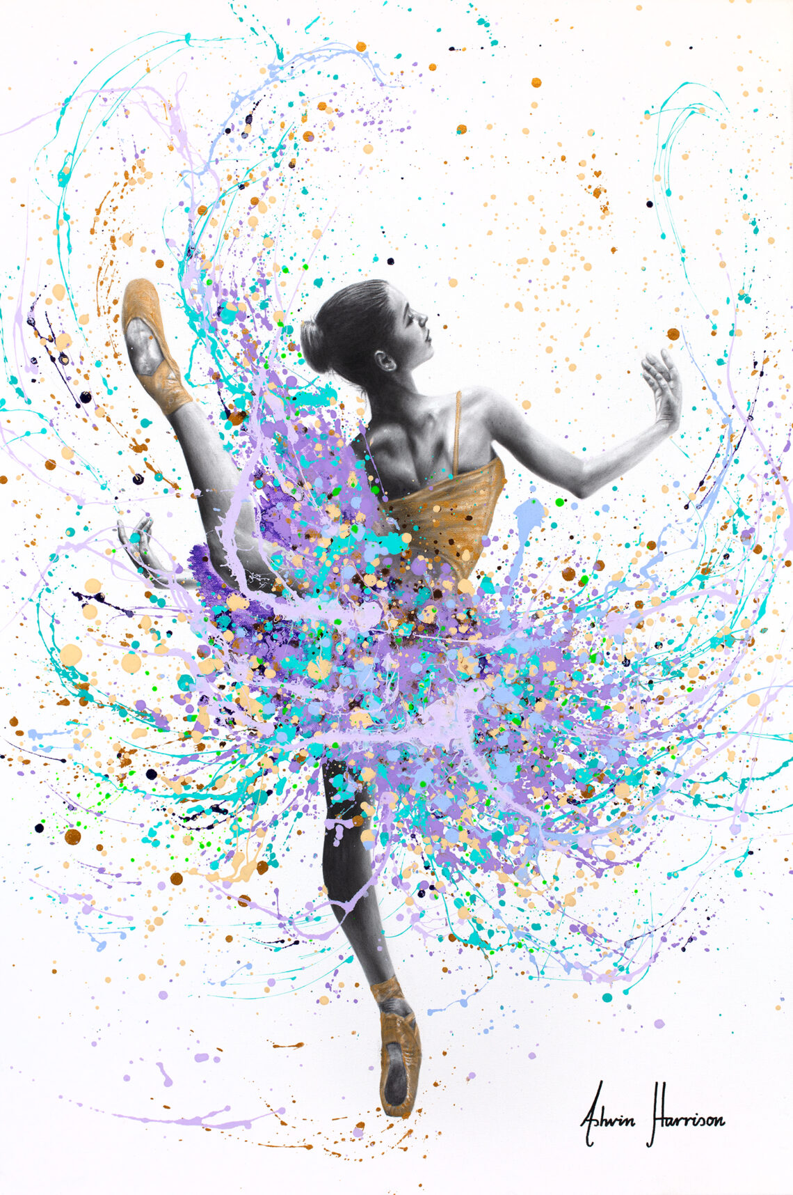 Ballerina Art & Prints | Original Ballet Art For Sale | Ashvin Harrison