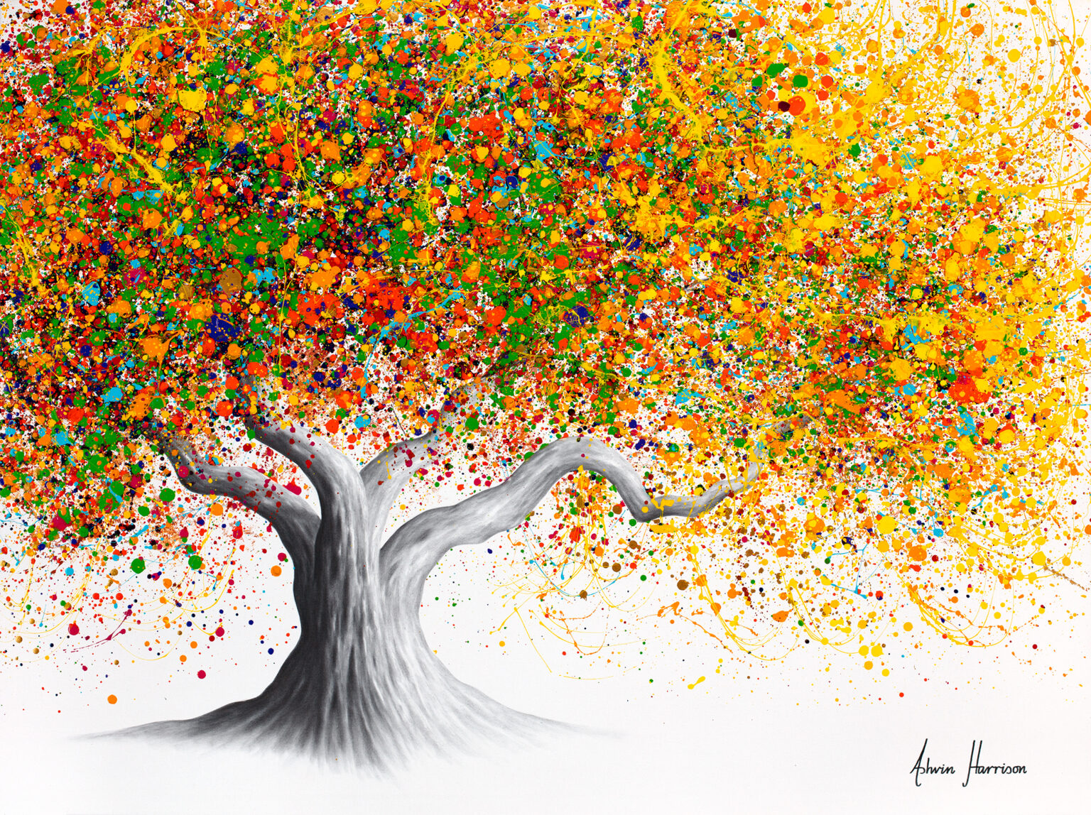 Tree Art For Sale- Large Paintings Express Shipped WorldWide