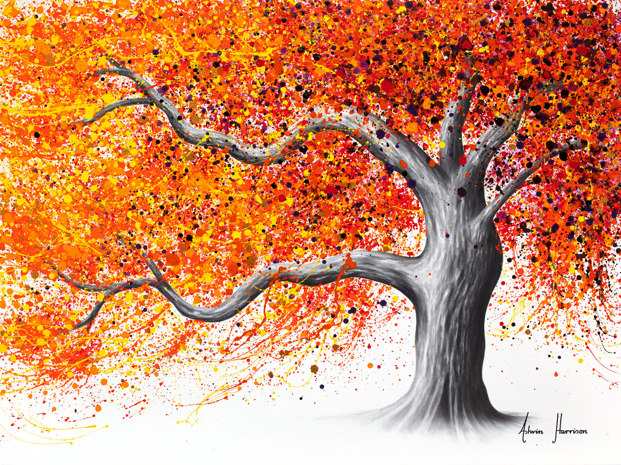 Tree Art For Sale- Large Paintings Express Shipped WorldWide
