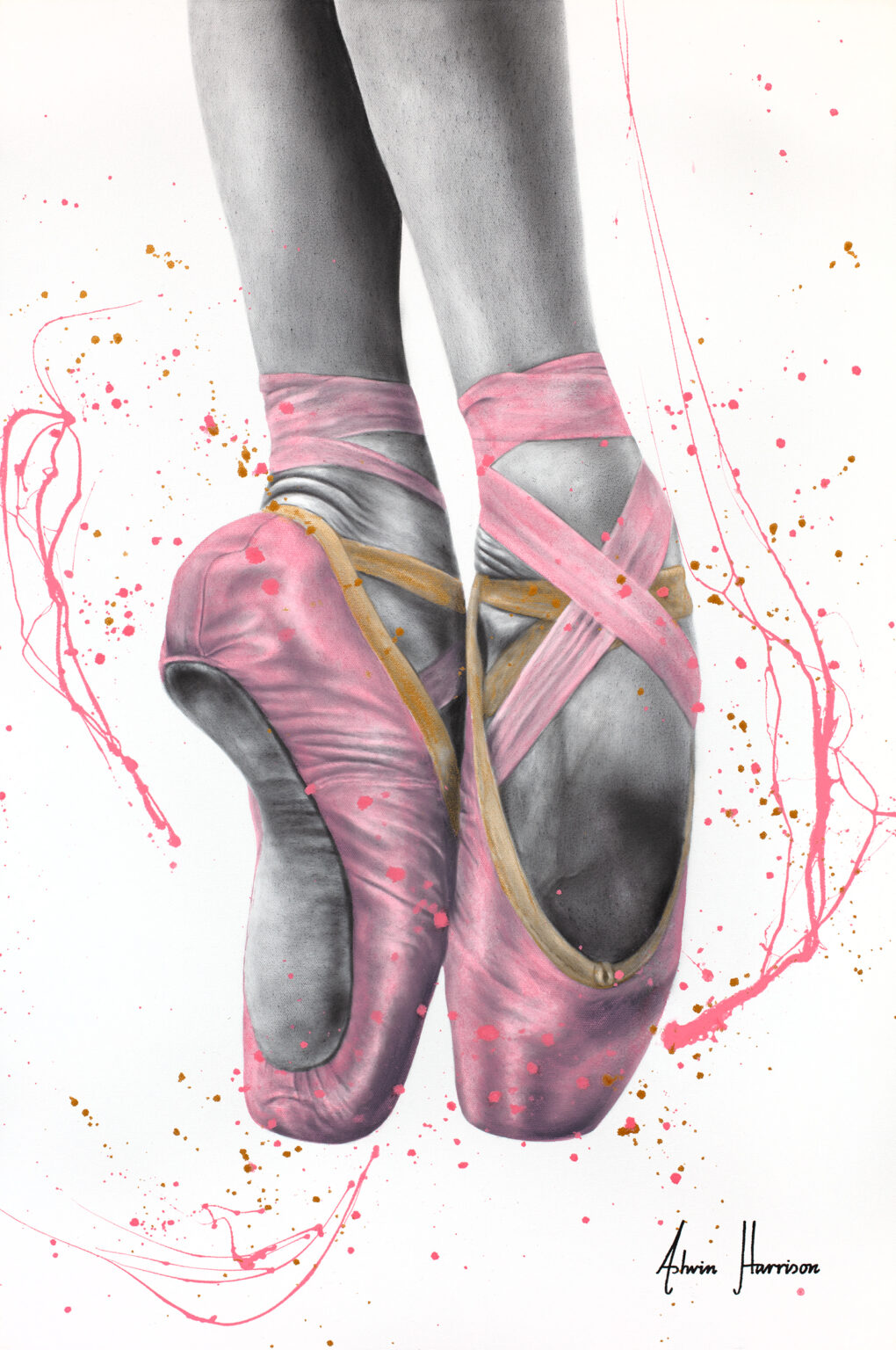 Ballerina Art & Prints | Original Ballet Art For Sale | Ashvin Harrison