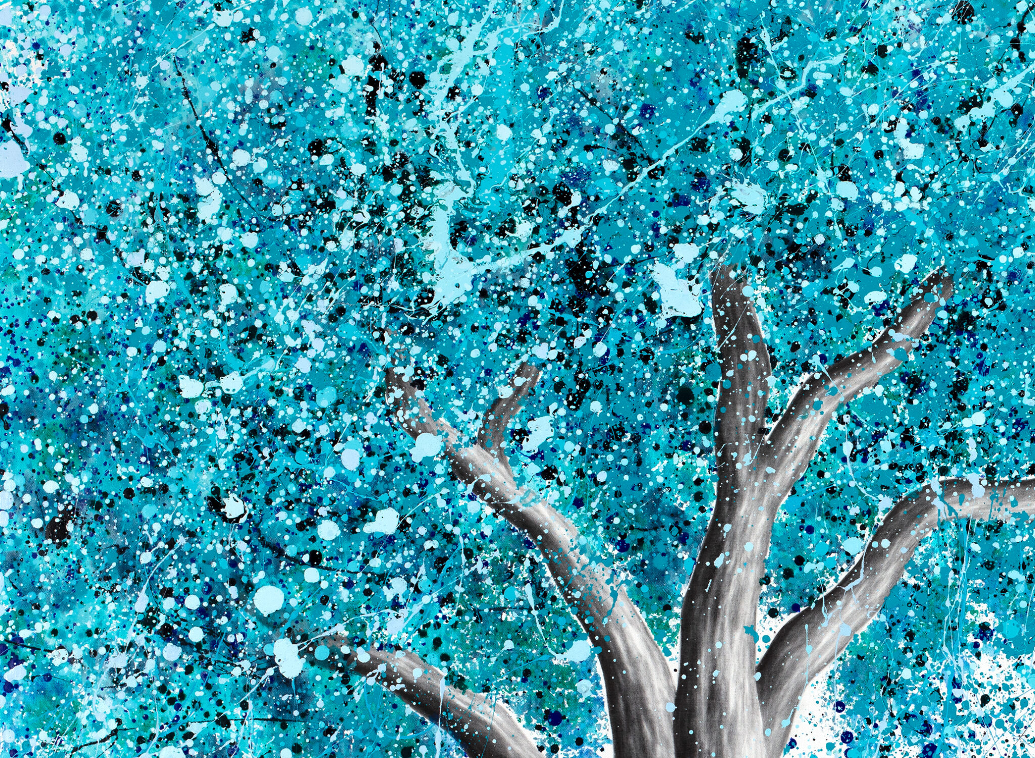 Crystal Ocean Tree | Australian Art | Ashvin Harrison