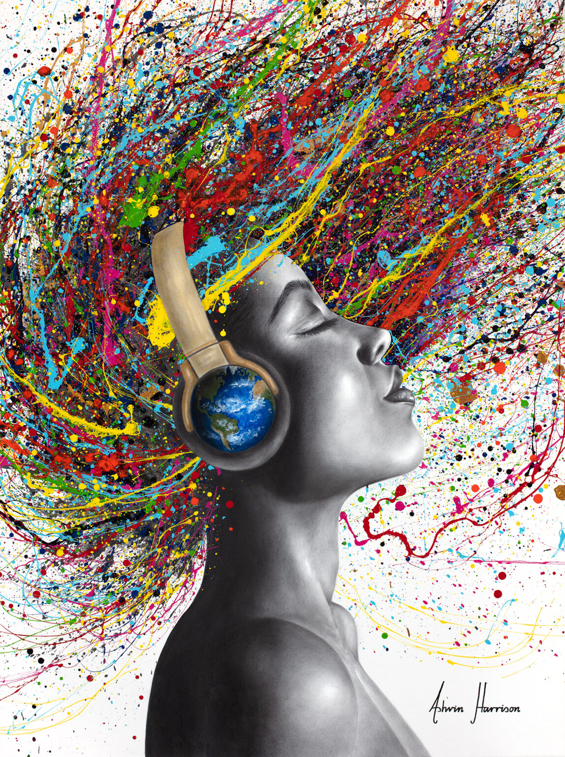 Ashvin Harrison Original Artworks Currently Available in Stock
