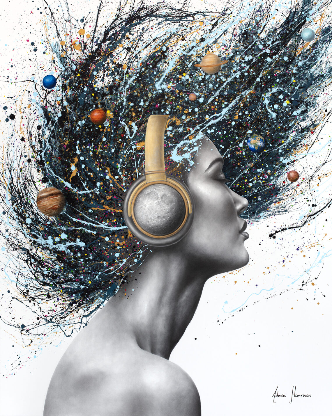 Musical Universe | Original Australian Art | Ashvin Harrison