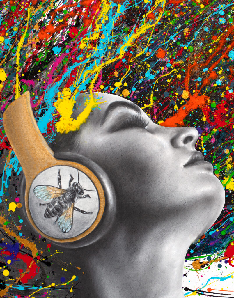 Bee Beats | Original Australian Art | Ashvin Harrison