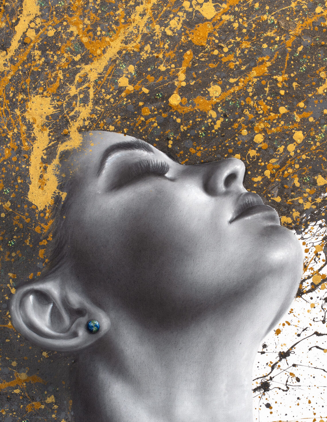 Golden Perception | Original Australian Art | Ashvin Harrison