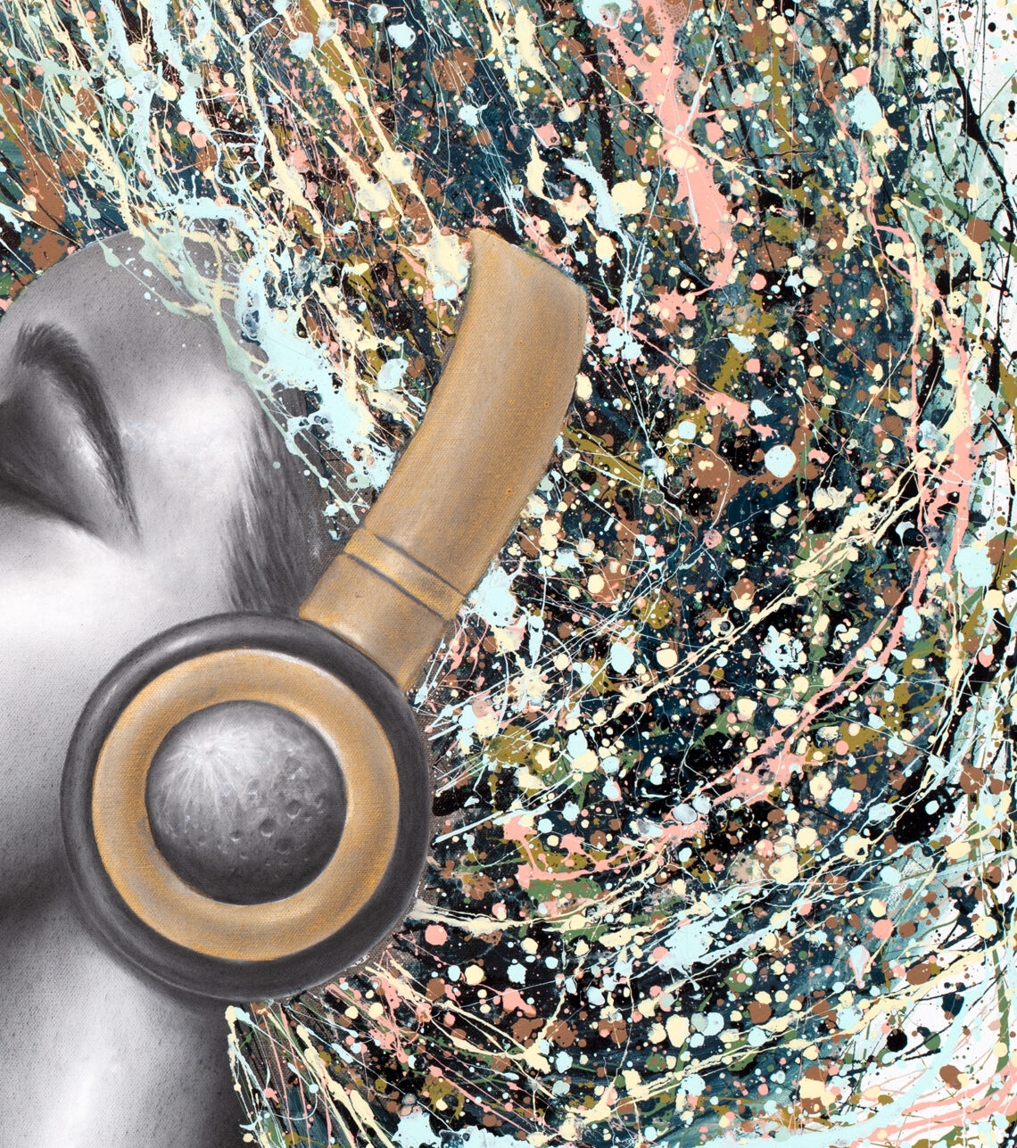 The Moon Melody| Original Australian Art | Ashvin Harrison