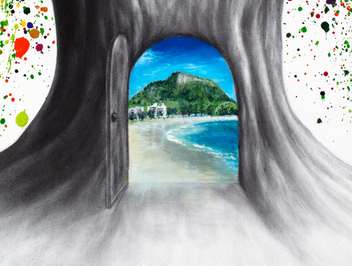 Secret Tree to Mount Maunganui | Original Australian Art | Ashvin Harrison