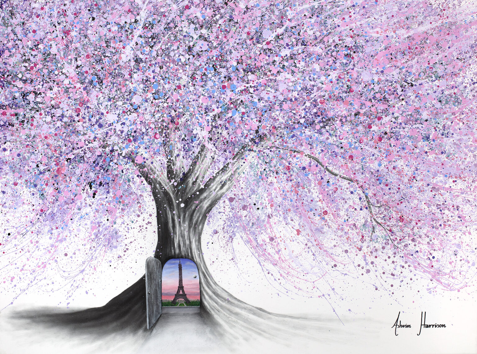 Tree Art For Sale- Large Paintings Express Shipped WorldWide