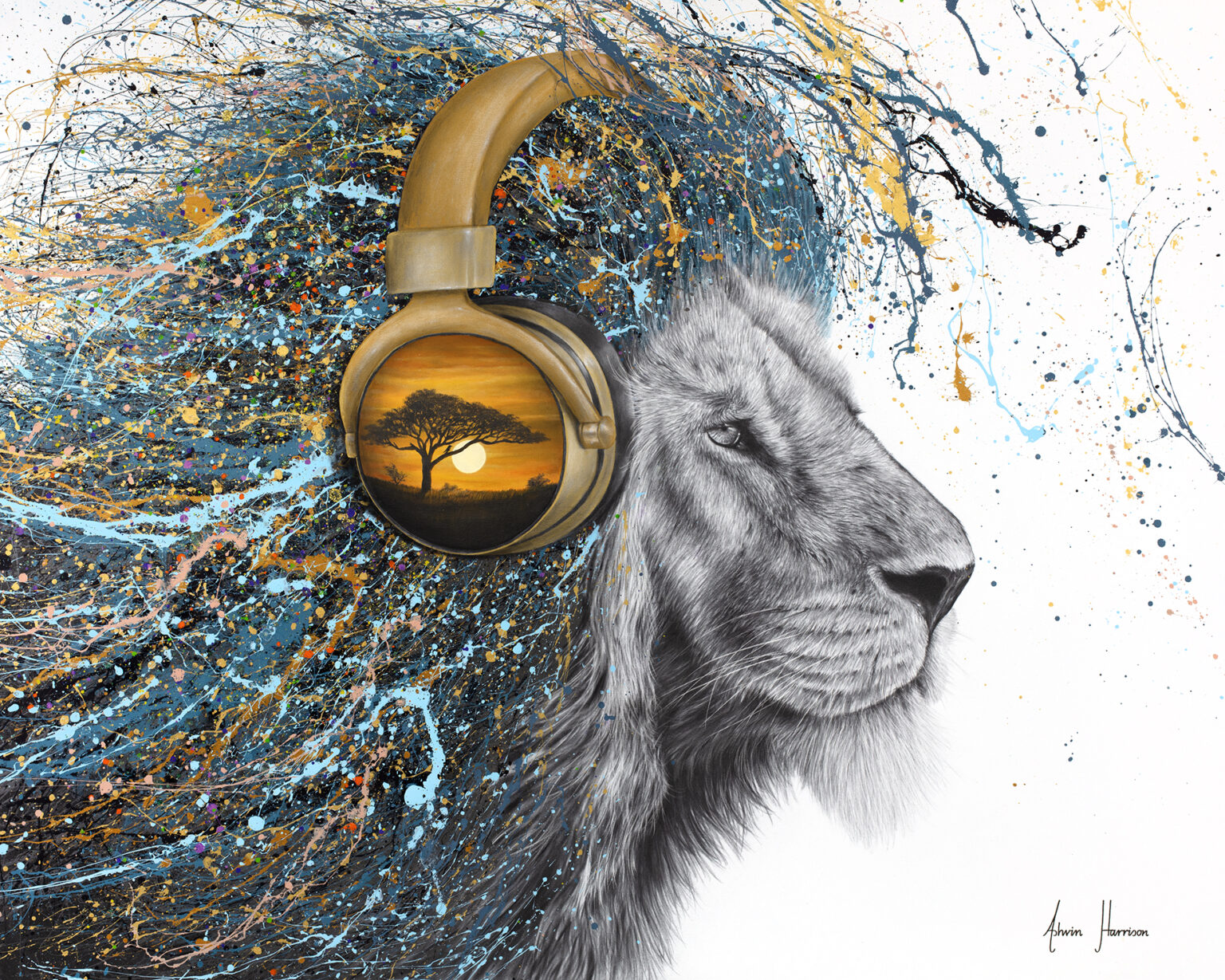 Internationally Acclaimed Australian Artist Ashvin Harrison