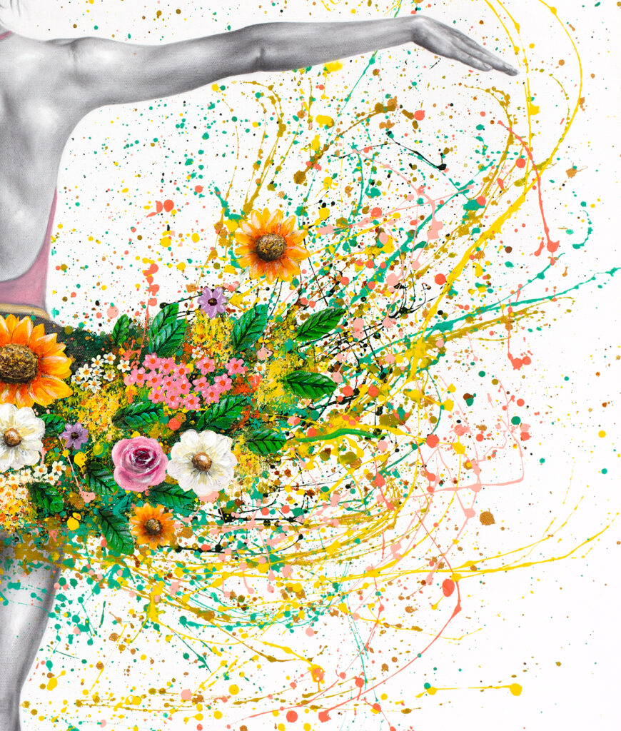 Spring Floral Dancer | Original Australian Art | Ashvin Harrison