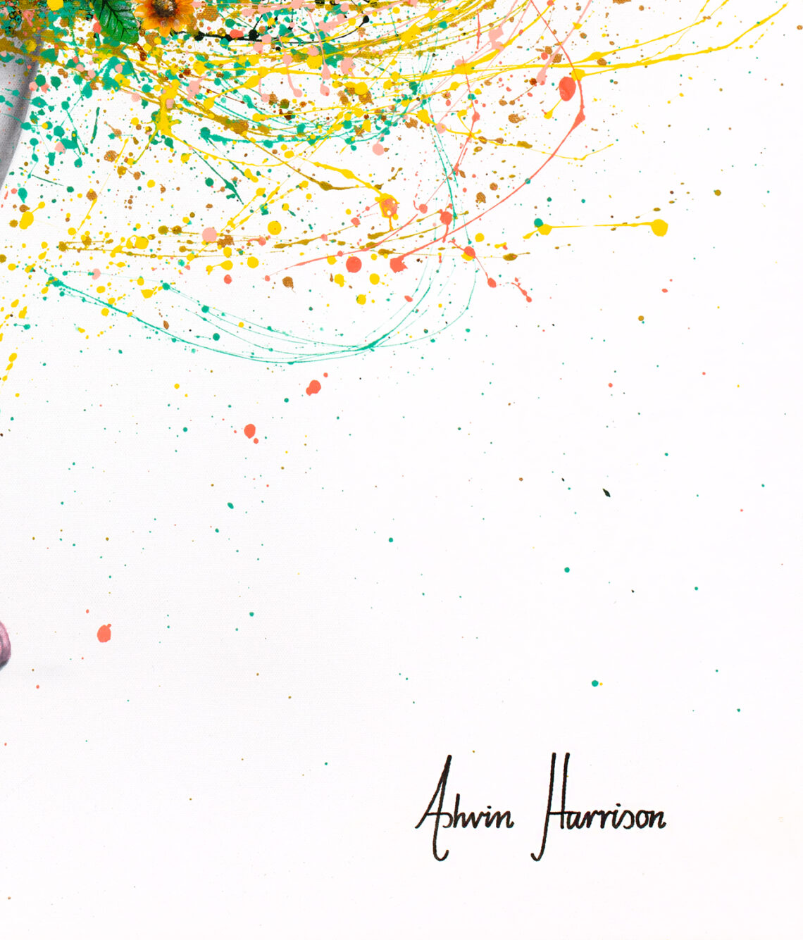 Spring Floral Dancer | Original Australian Art | Ashvin Harrison