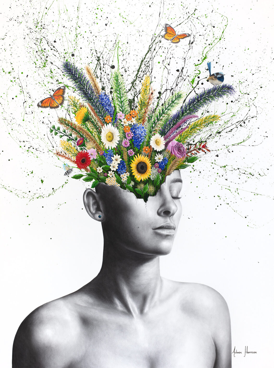 Internationally Acclaimed Australian Artist Ashvin Harrison