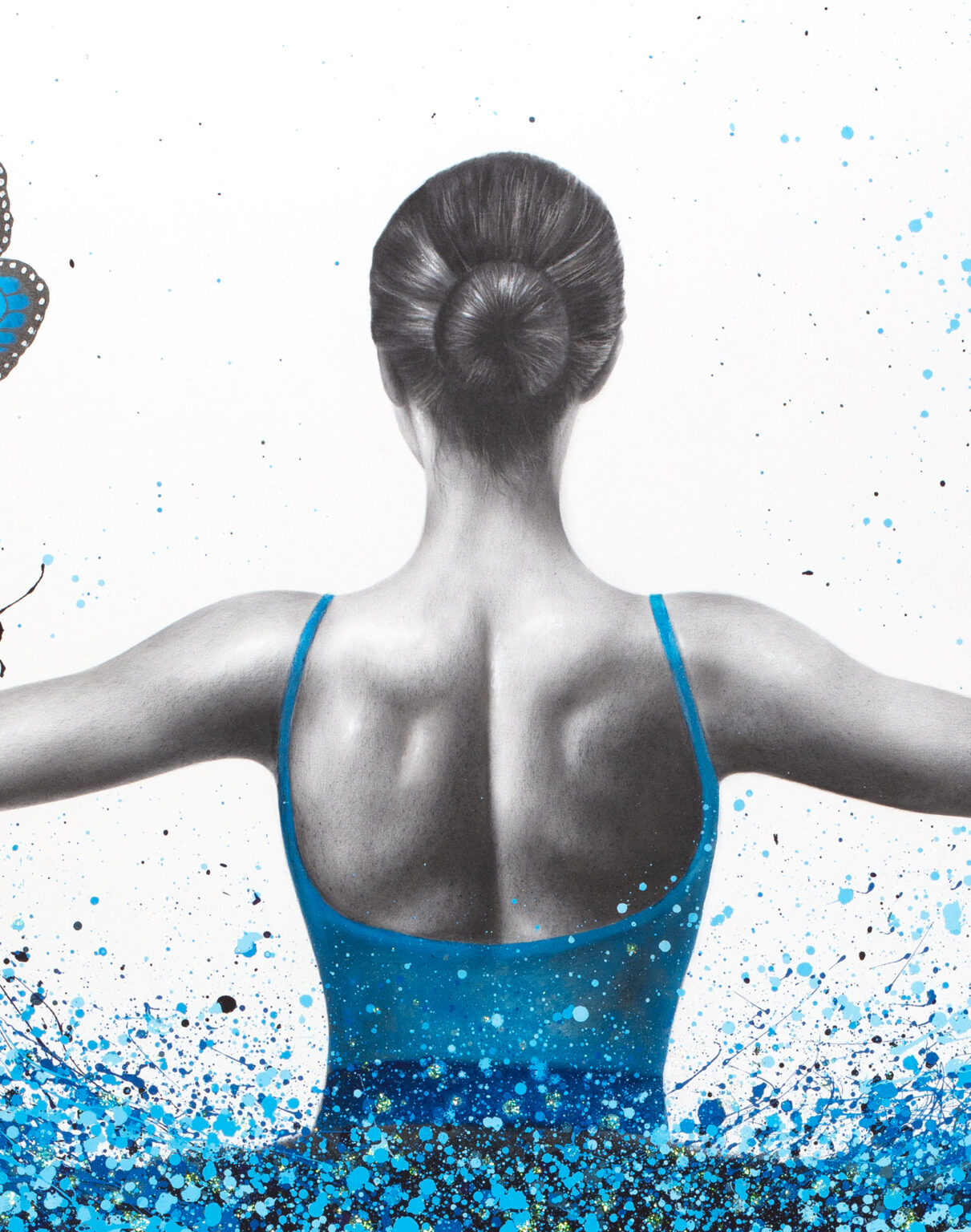 Crystal Butterfly Dancer | Original Australian Art | Ashvin Harrison