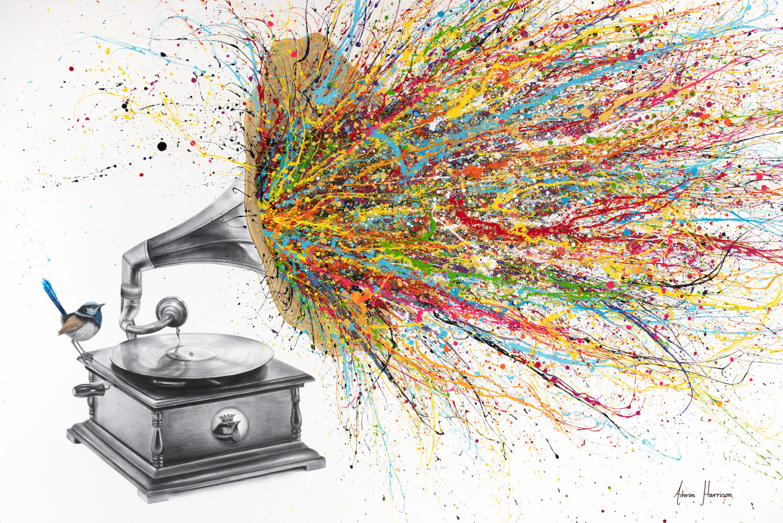 Internationally Acclaimed Australian Artist Ashvin Harrison