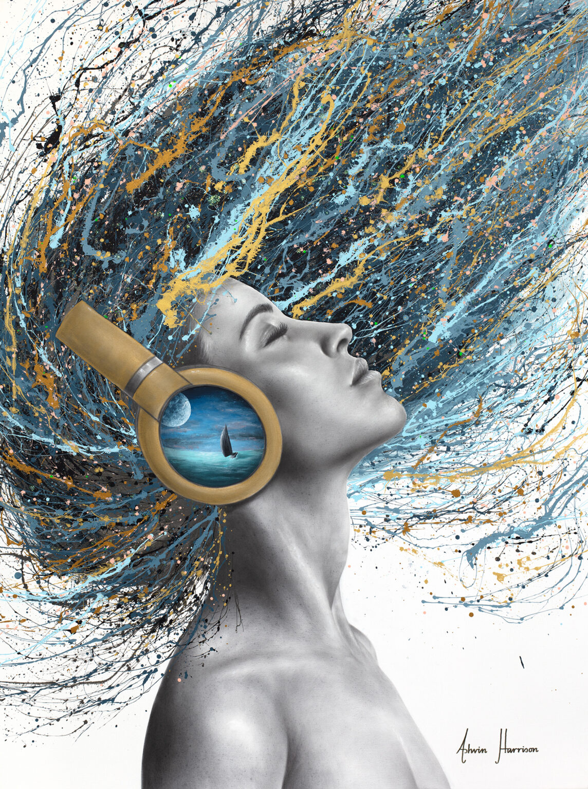 Ashvin Harrison Art | Gallery of Most Recent Artworks For Sale