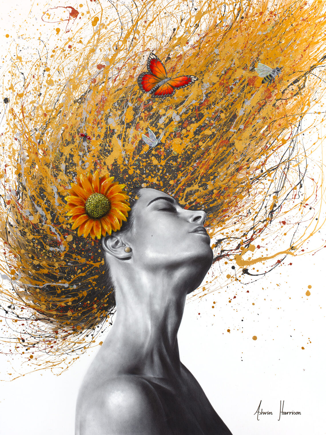 Internationally Acclaimed Australian Artist Ashvin Harrison