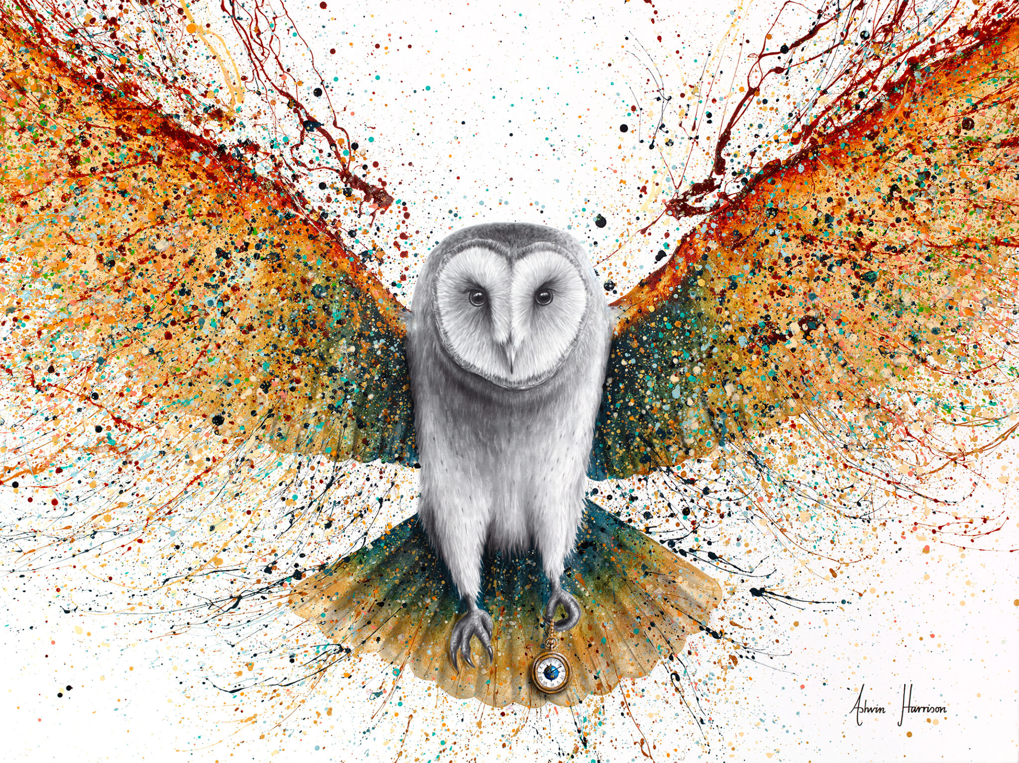 Internationally Acclaimed Australian Artist Ashvin Harrison
